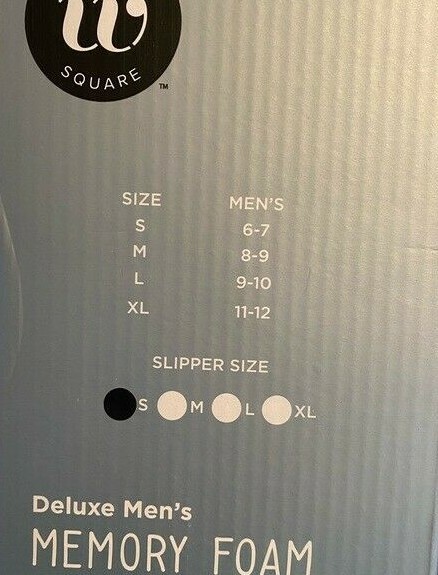 Wayland Square Slippers Deluxe Mens Brown Plaid Lined Memory Foam Size ...