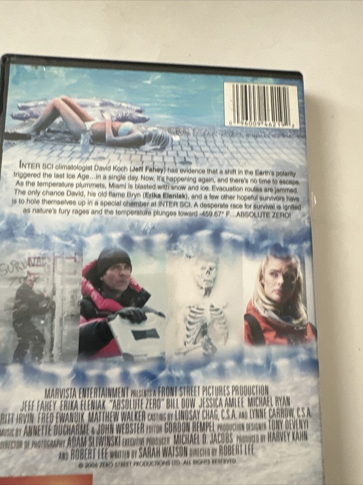 Absolute Zero DVD Very Good 96009462192 | eBay