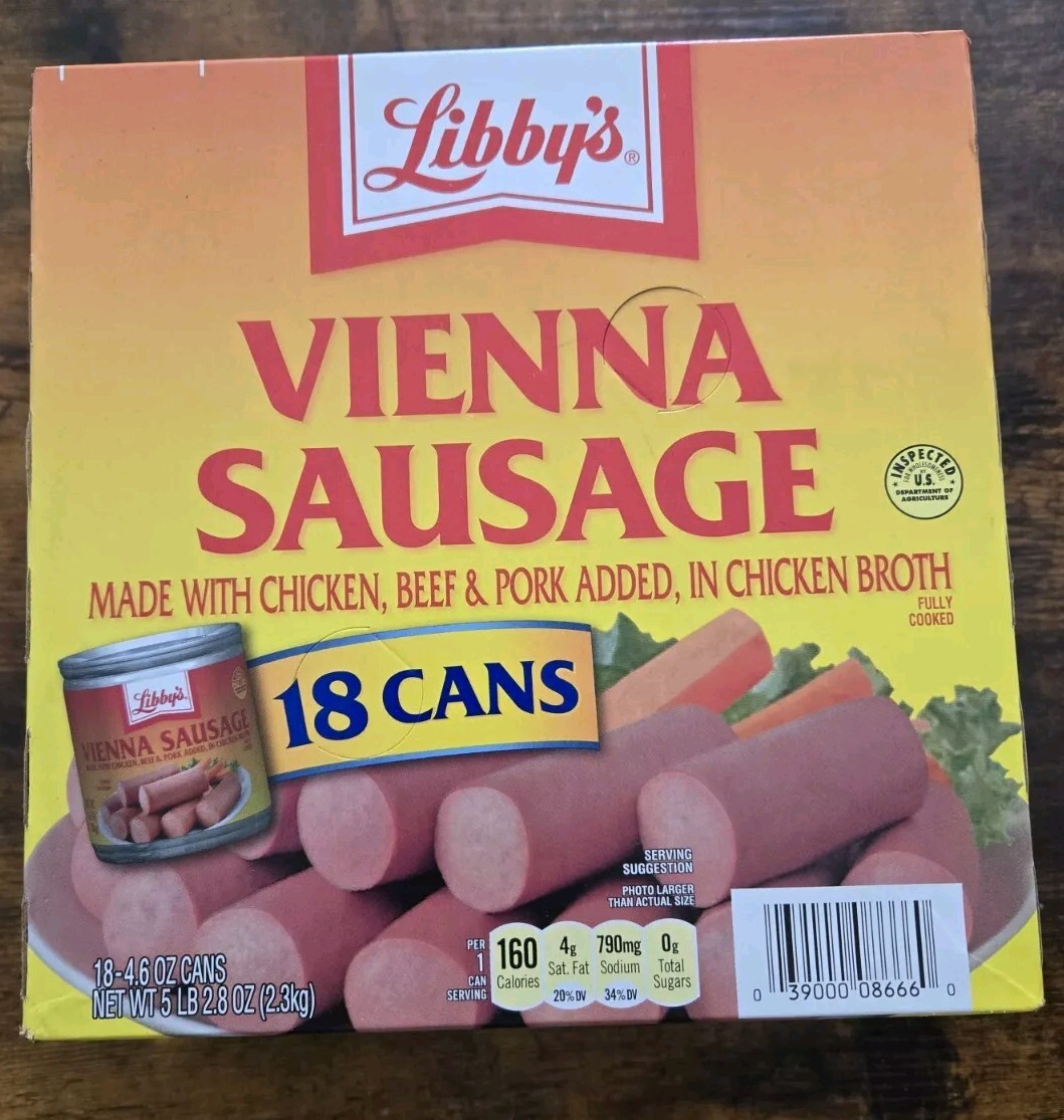 Libby's Vienna Sausage (4.6 oz., 18 pk.) - FREE SHIPPING | eBay