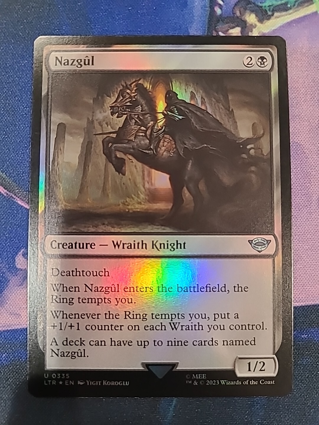 Foil MTG Nazgul The Lord of the Rings: Tales of Middle-earth 0335 | eBay