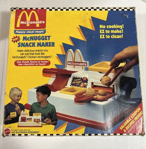 McDonald’s Happy Meal Magic - McNugget Snack Maker Toy damaged Box ...