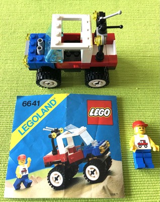 Lego Town Set #6641 Vtg 4-Wheelin Truck Complete w/ Instructions ...