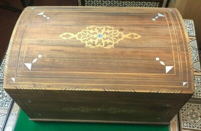 Hand Made are Syrian Box Inlaid lemon wood Gift Jewllery | eBay