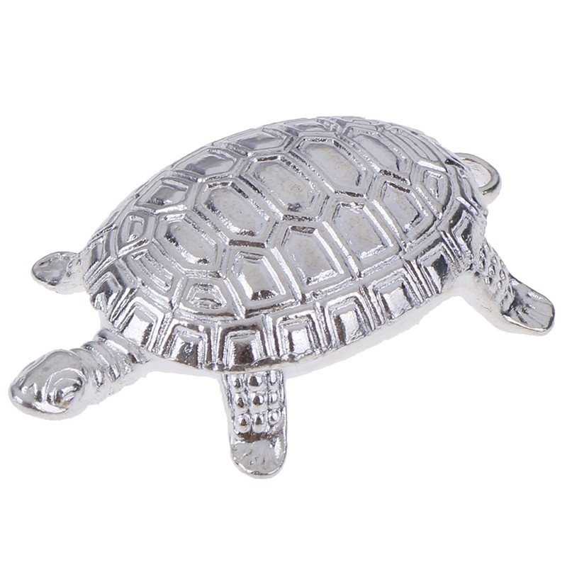 Gold Feng Shui Golden Money Turtle Lucky Fortune Wealth Home Office ...