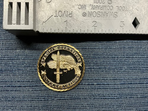 Challenge Coin, CIA, Special Operations, Cover Actions | eBay