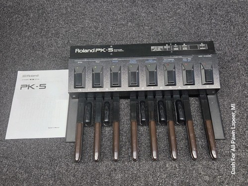 Roland PK-5 Foot Controller Dynamic MIDI PEDAL tested | eBay
