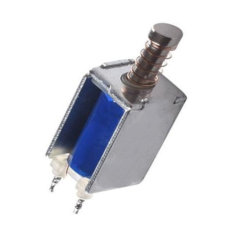 DC 6V 2A 5mm Electromagnetic Solenoid Lock Pull Type for Electric Door ...