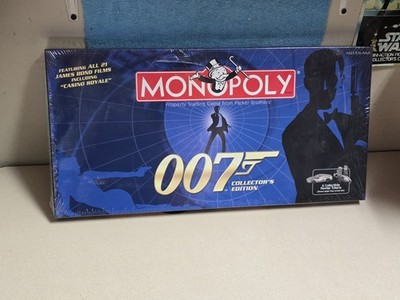 MONOPOLY 007 JAMES BOND COLLECTOR'S EDITION, 2006 HASBRO, NOS, FACTORY ...