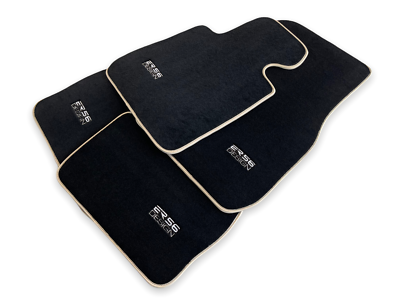 Floor Mats For BMW 3 Series E90 Black Tailored Carpets ER56 Design ...