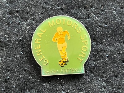 g PINS PIN ENAMEL FOOTBALL SOCCER FOOT CE GENERAL MOTORS OPEL | eBay