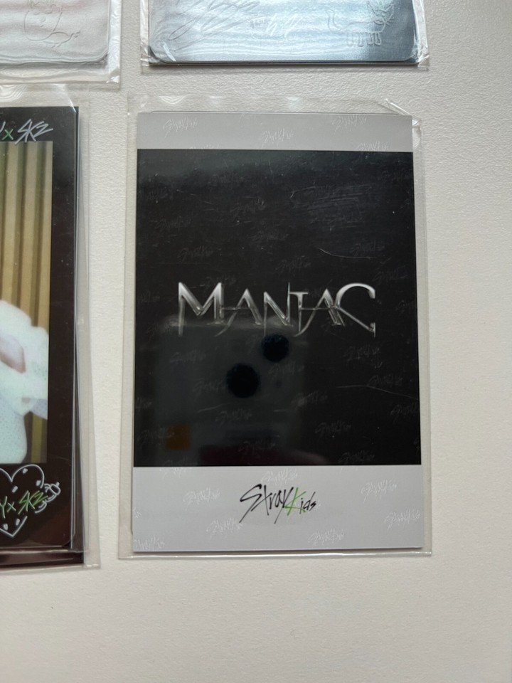 FELIX Official Authentic Photocard Stray Kids [MANIAC]-LUCKYDRAW | eBay UK