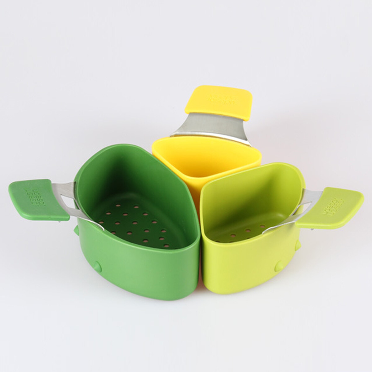 3Pcs Saucepan Divider Steamer Basket Triple Divider Set Nest Cooking ...