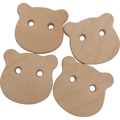 5028 Pk4 Leather Teddy Heads Mandarin Bird Toys by M&M | eBay