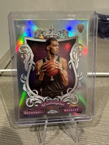 2023-24 Topps Chrome Basketball Roundball Royalty REFRACTOR Victor ...