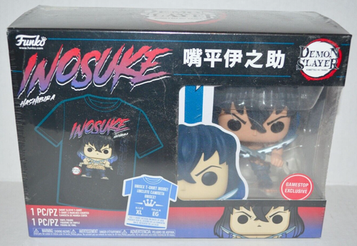 Funko POP! Demon Slayer Inosuke Hashibira #1057 T-Shirt XL GameStop ...
