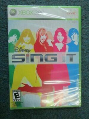 XBOX 360 Disney Sing It Rated E | eBay