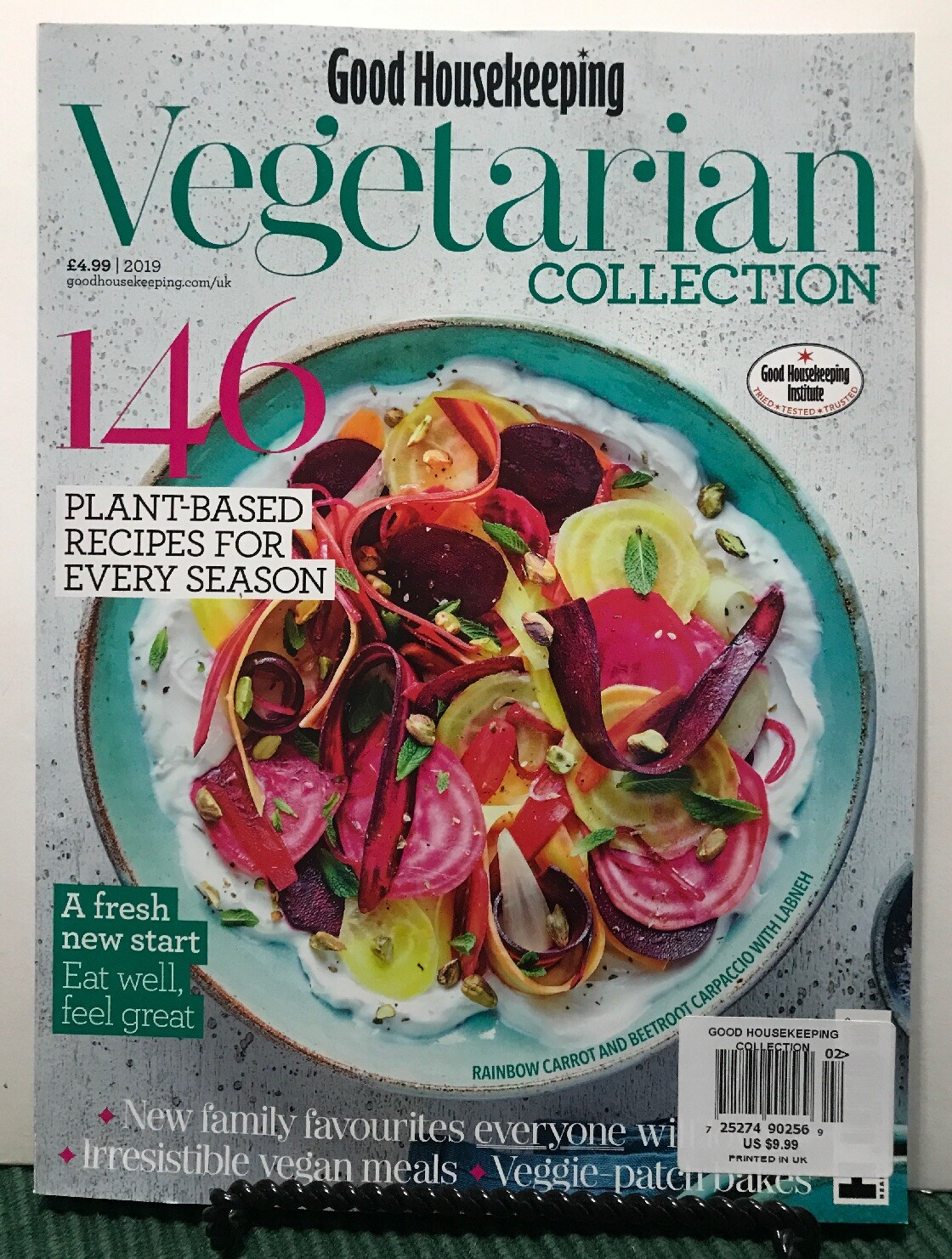 Good Housekeeping Vegetarian Collection Recipes Eat Well UK 2019 FREE ...