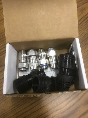 4 JMA UXP-DM-12 - 7/16 DIN MALE CONNECTORS FOR 1/2" STANDARD FLEX CABLE ...