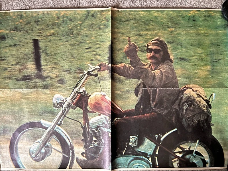 Easy Rider Middle Finger Poster