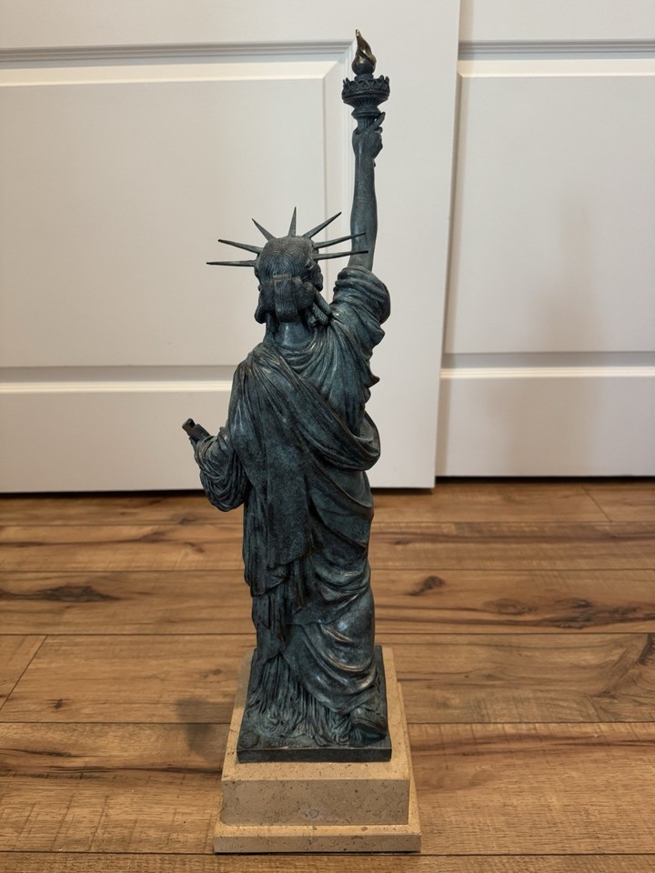 Statue of Liberty Bronze Sculpture Bronze Liberty USA Statue 24” tall ...