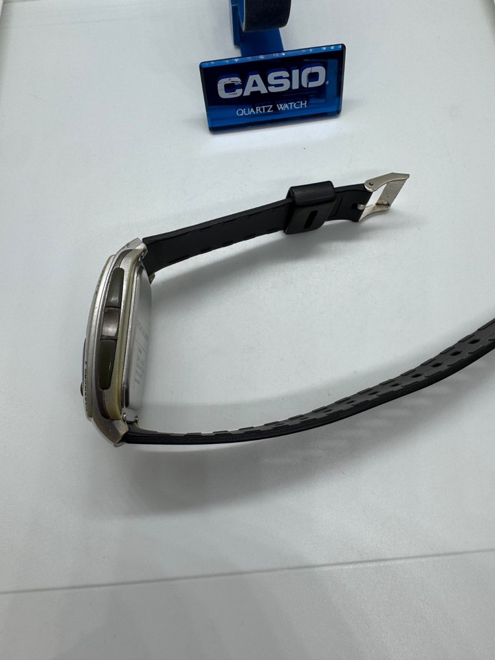 Vintage Casio EDB-201 Mod 2419 Wrist Watch Japan E-Data Bank World Time ...