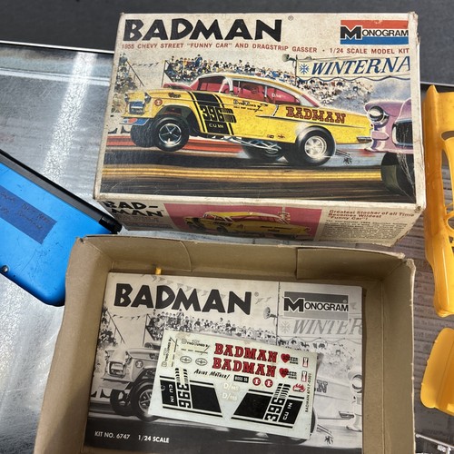 RARE Monogram Classics Tom Daniel BADMAN 1955 Gasser 1/24 Model | eBay