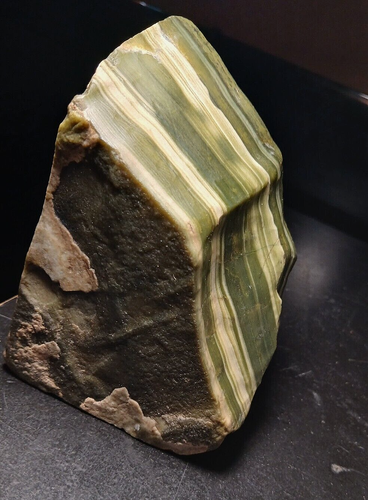 Banded ricolite serpentine lapidary 4.7 lb rough slab | eBay