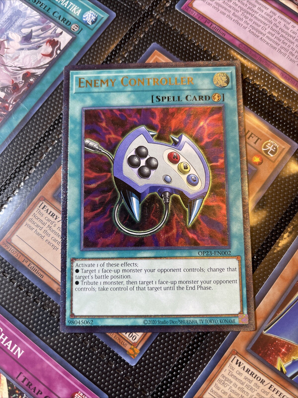 Yu-Gi-Oh! Enemy Controller Ultimate Rare OP23-EN002 MINT PACK FRESH | eBay