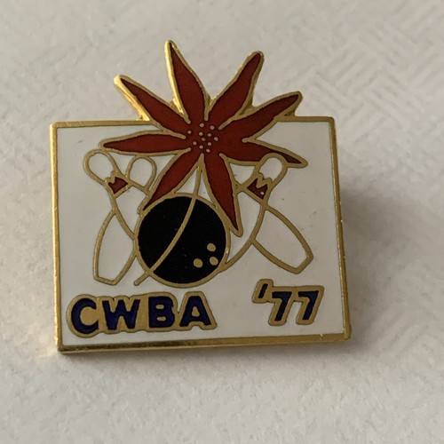 CWBA ‘77 Bowling Poinsettia Pin California Women Bowling Association ...