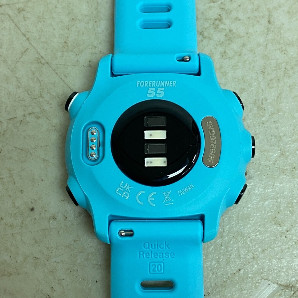 Garmin Forerunner 55, GPS Running Multisport Smartwatch Aqua, 010-02562-02 | eBay