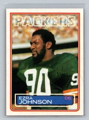 1983 NFL Topps Ezra Johnson #81 Green Bay Packers 83-TFBC | eBay