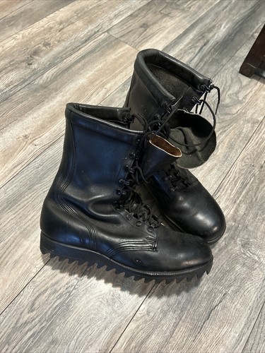Vintage Nathan Hack RIPPLE SOLE Men’s 11 W 1988 Paratrooper Boots Nice ...