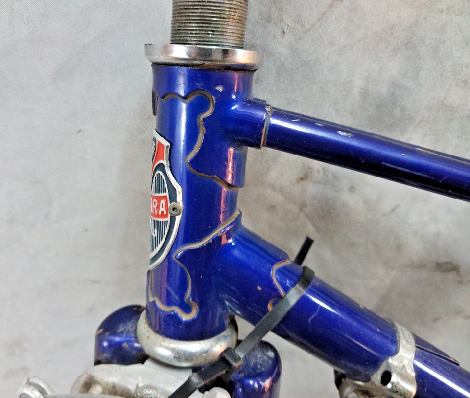 1977 Takara Mixte Vintage Road Bike Frameset 50cm Small Blue Lugged ...