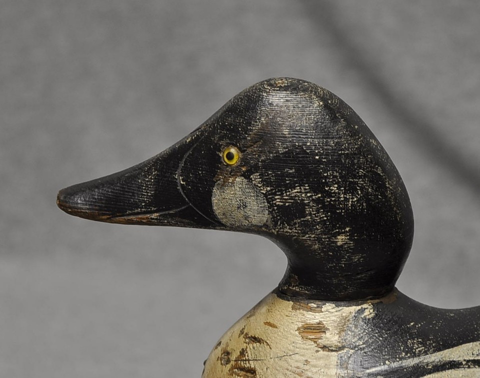 VINTAGE Mason CHALLENGE GRADE GOLDENEYE DUCK DECOY ORIG. PAINT GREAT ...