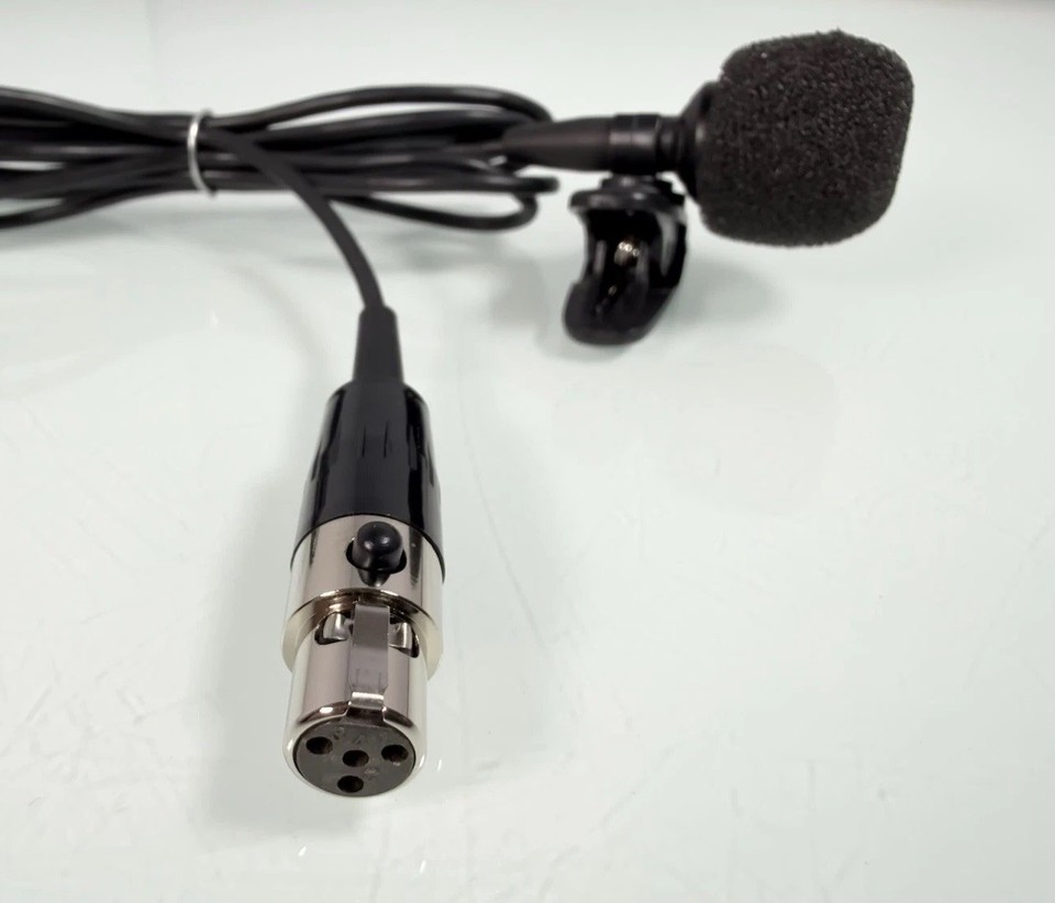 SHURE PG185 Cardioid Lavalier Microphone for Wireless Transmitter Body ...