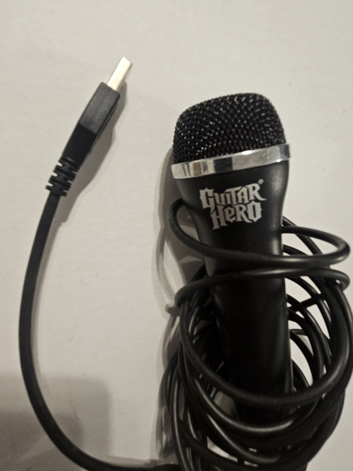 Authentic OEM Rock Band Guitar Hero USB Microphone PS2 PS3 XBOX 360 Wii ...