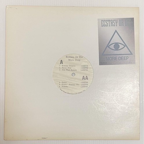 Lp More Deep/Ecstacy Or Die Rave Juliana 6c | eBay