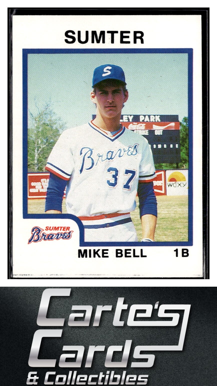 Mike Bell 1987 ProCards #1364 Sumter Braves | eBay