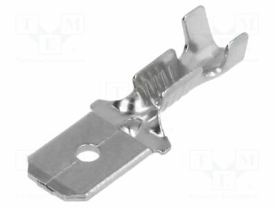 Cable Shoe: Flat 6,3mm 0,8mm 0,5 ÷ 1mm2 Male for Wires Bm 01181 ...