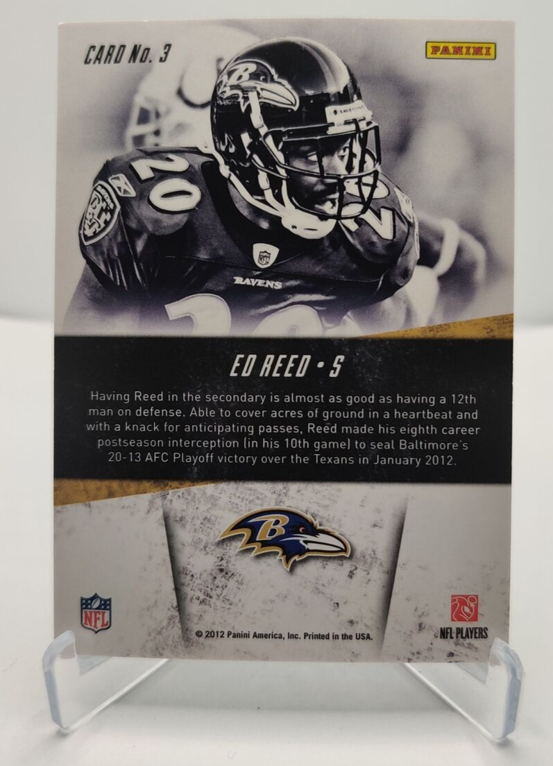 2012 Rookies and Stars Greatest Hits Baltimore Ravens Football Card #3 ...