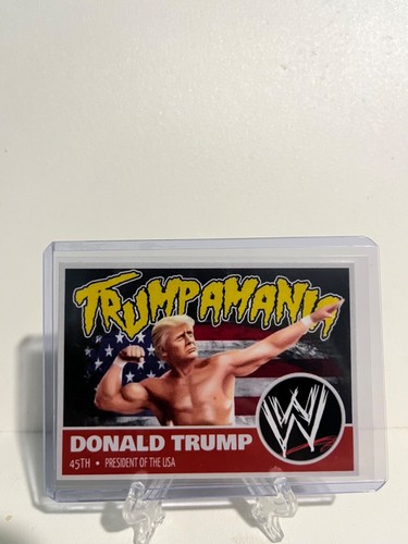 Donald Trump 45th U.S President Custom Made Trading Card (TRUMPAMANIA ...