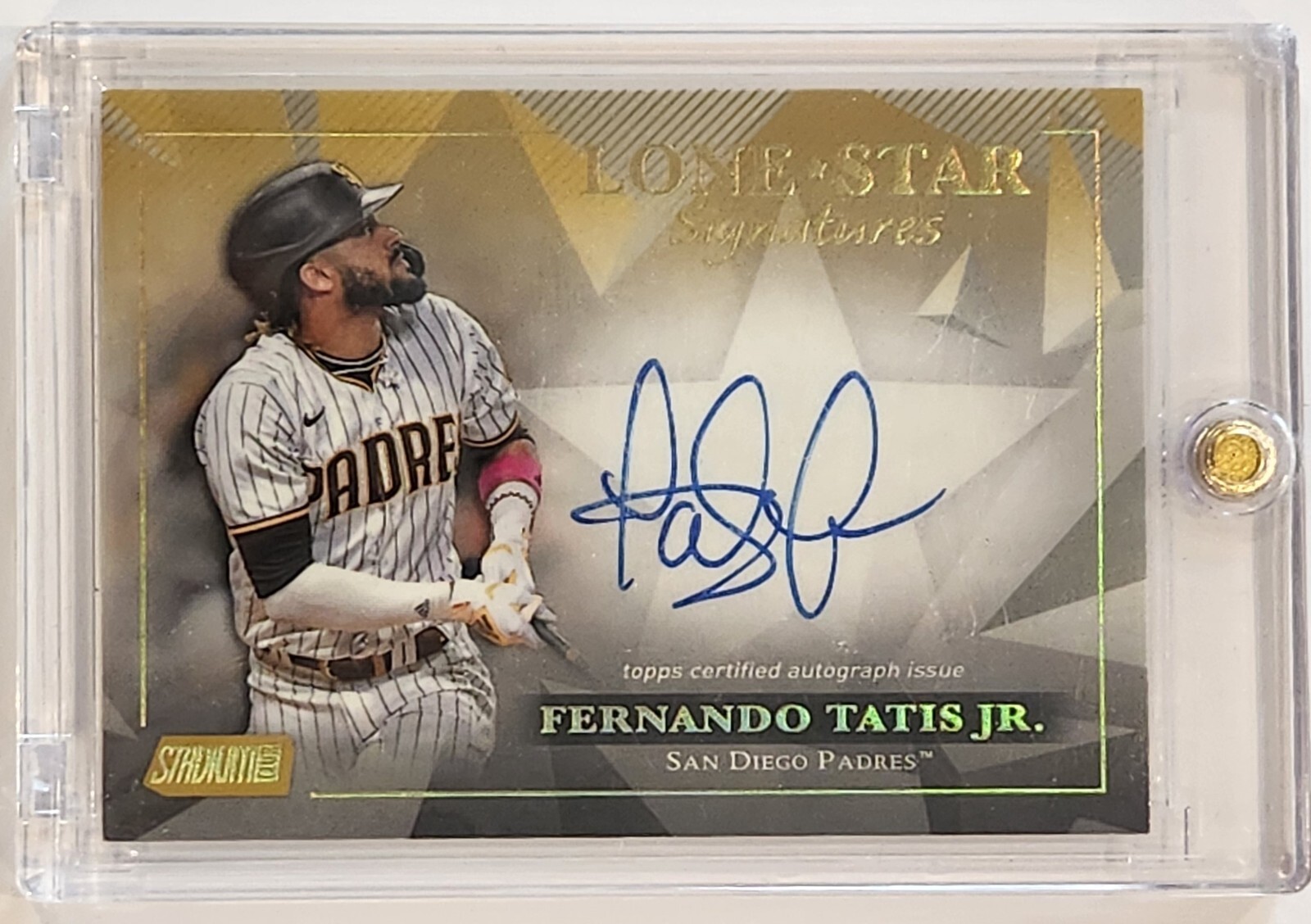 Fernando Tatis Jr 2023 Topps Stadium Club #1/1 Gold Rainbow Lone Star ...