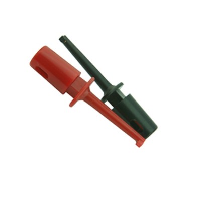 Miniature Test Probe Clip 1x Red 1x Black | eBay UK