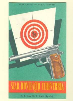 Star Model F, FS Sport, FT Target Owners Manual Reproduction | eBay