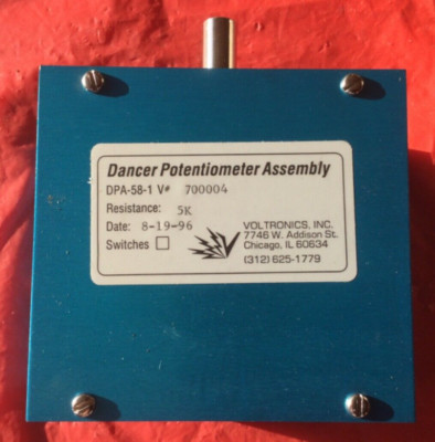 VOLTRONICS DANCER Potentiometer DPA-58-1 | eBay Australia