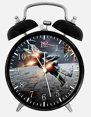 Star Wars Spaceship Alarm Desk Clock 3.75" Home or Office Decor E245 ...