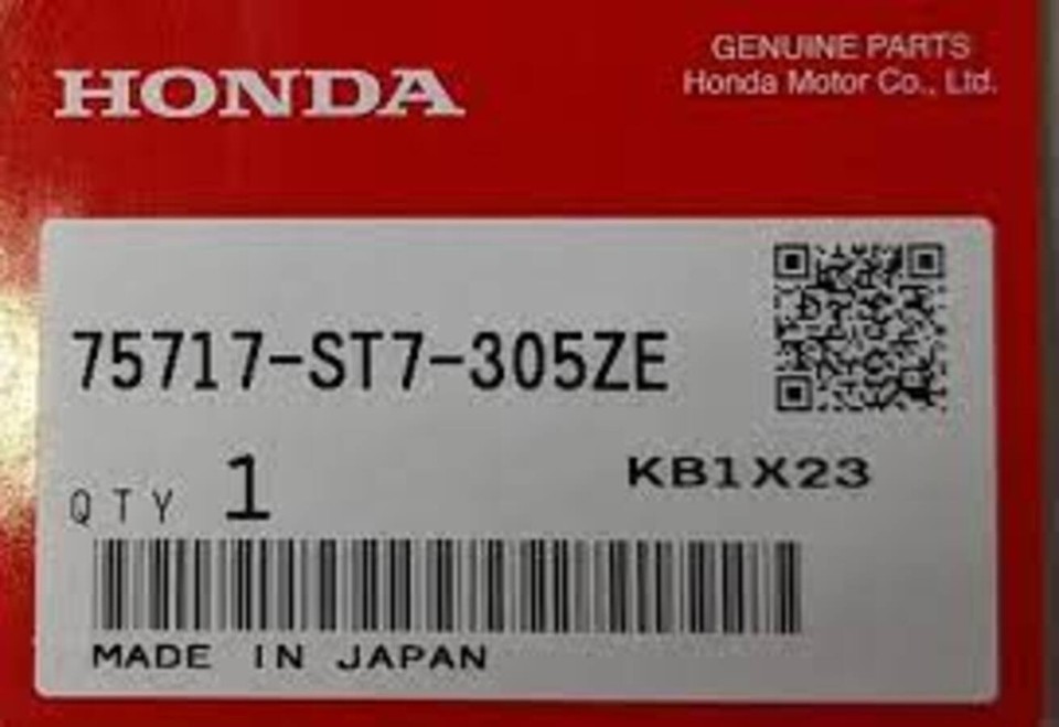 Honda ACURA Genuine OEM INTEGRA 94-01 Rear Emblem Badge DOHC VTEC | eBay