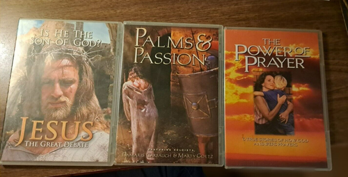 QUESTAR - SET OF 3 DVDS -PALMS & PASSION/JESUS THE GREAT DEBATE/POWER ...
