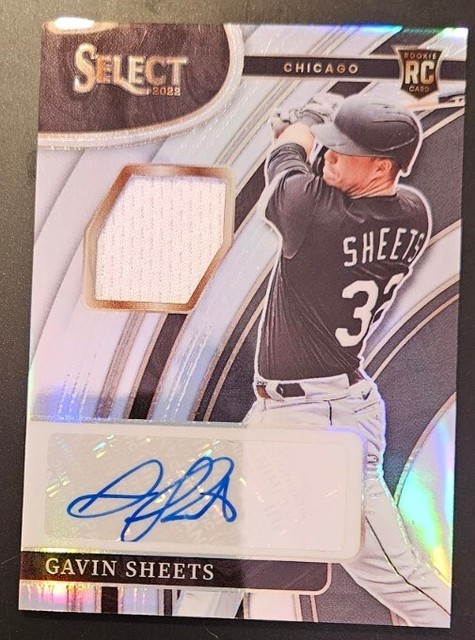 2022 Panini Select - Rookie Jersey Autographs #RJA-GS Gavin Sheets /299 ...