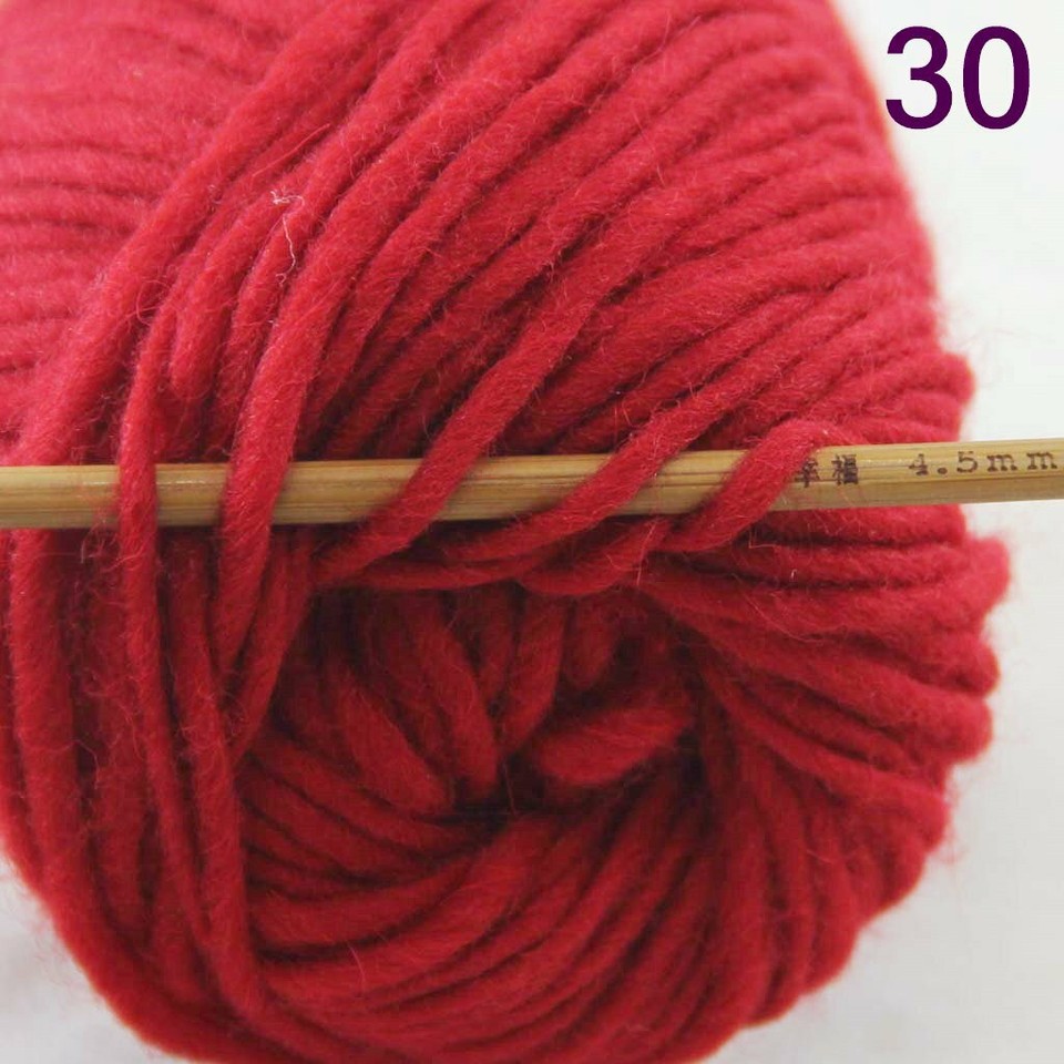 SALE 4BallsX50gr Warm Colorful Rugs Knitting Wool Blankets Crocheted ...